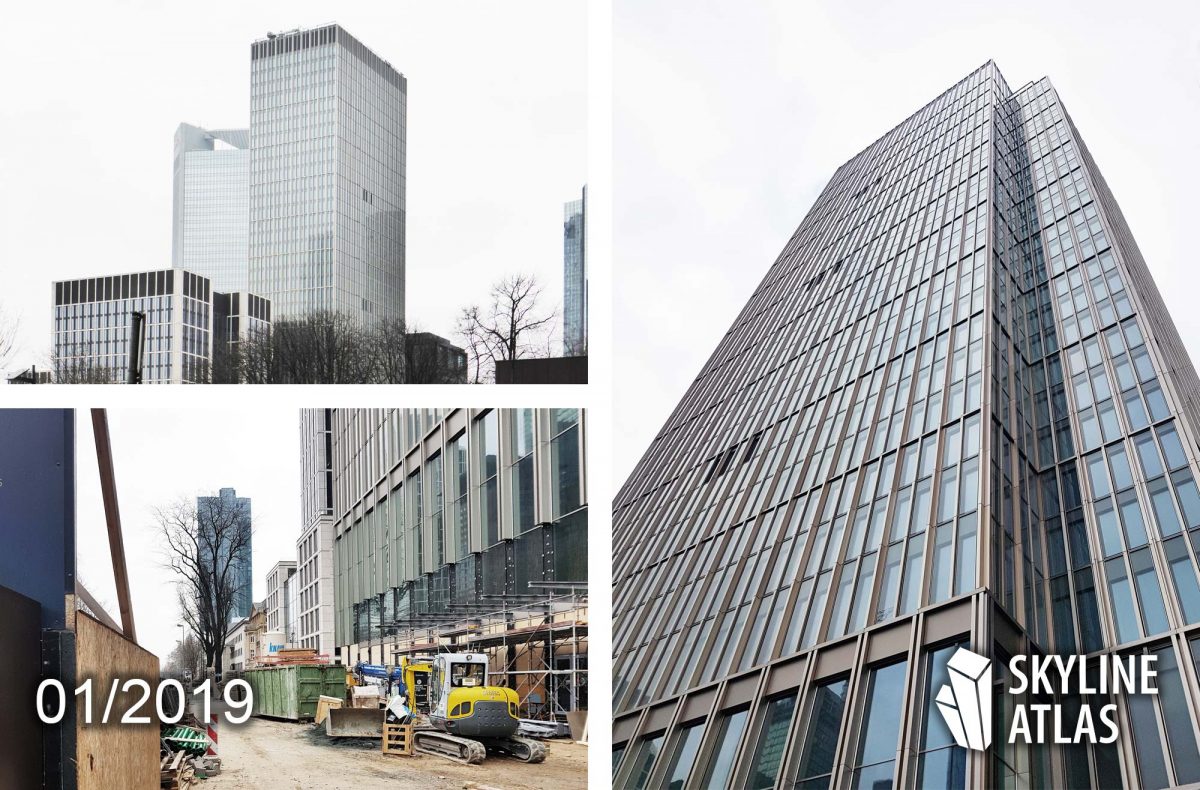 Marienturm und Marienforum in Frankfurt - Neue Hochhaustürme 2019