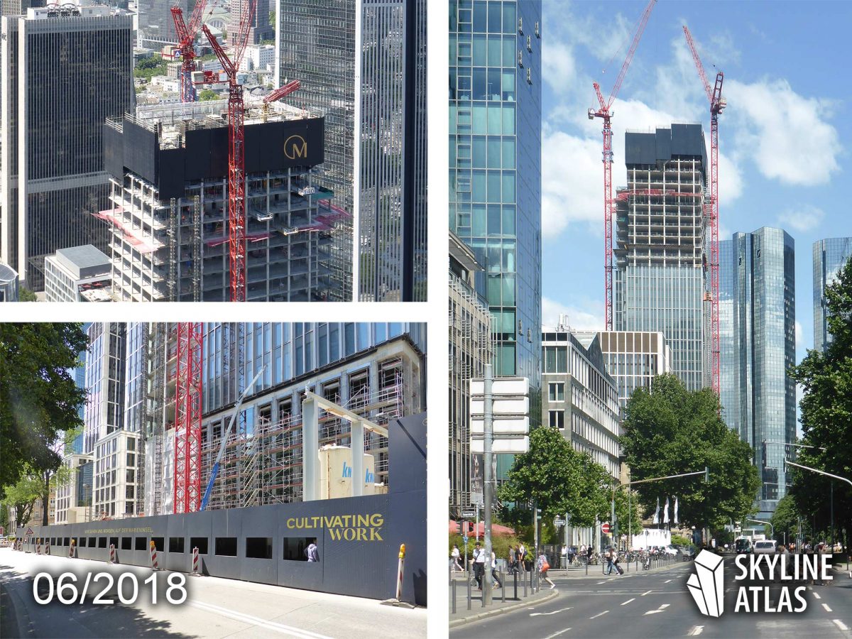 Marienturm und Marienforum in Frankfurt - Neue Hochhaustürme 2019