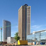Tower 185 in Frankfurt am Main - Bürohochhaus an der Messe