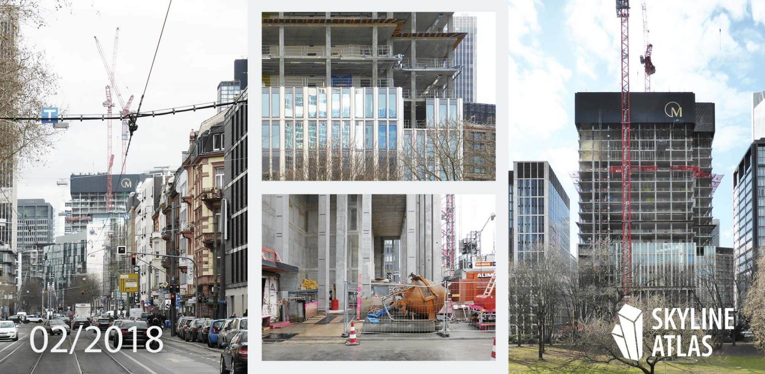 Marienturm und Marienforum in Frankfurt - Neue Hochhaustürme 2019
