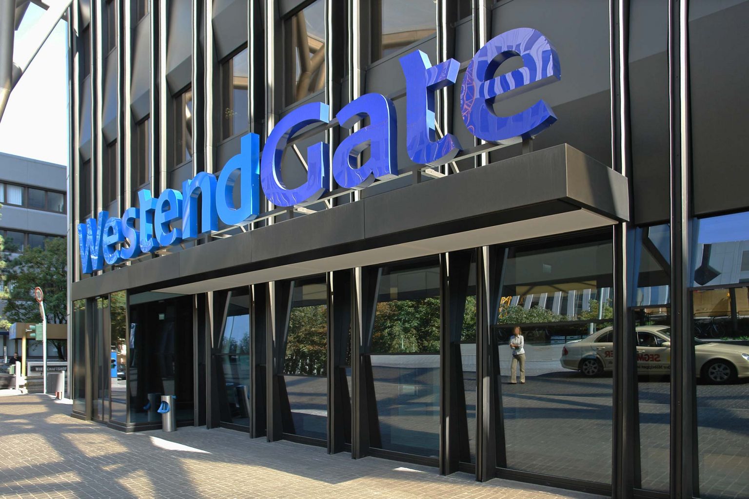 Westend Gate in Frankfurt - Westendgate - Marriott Hotel Hochhaus