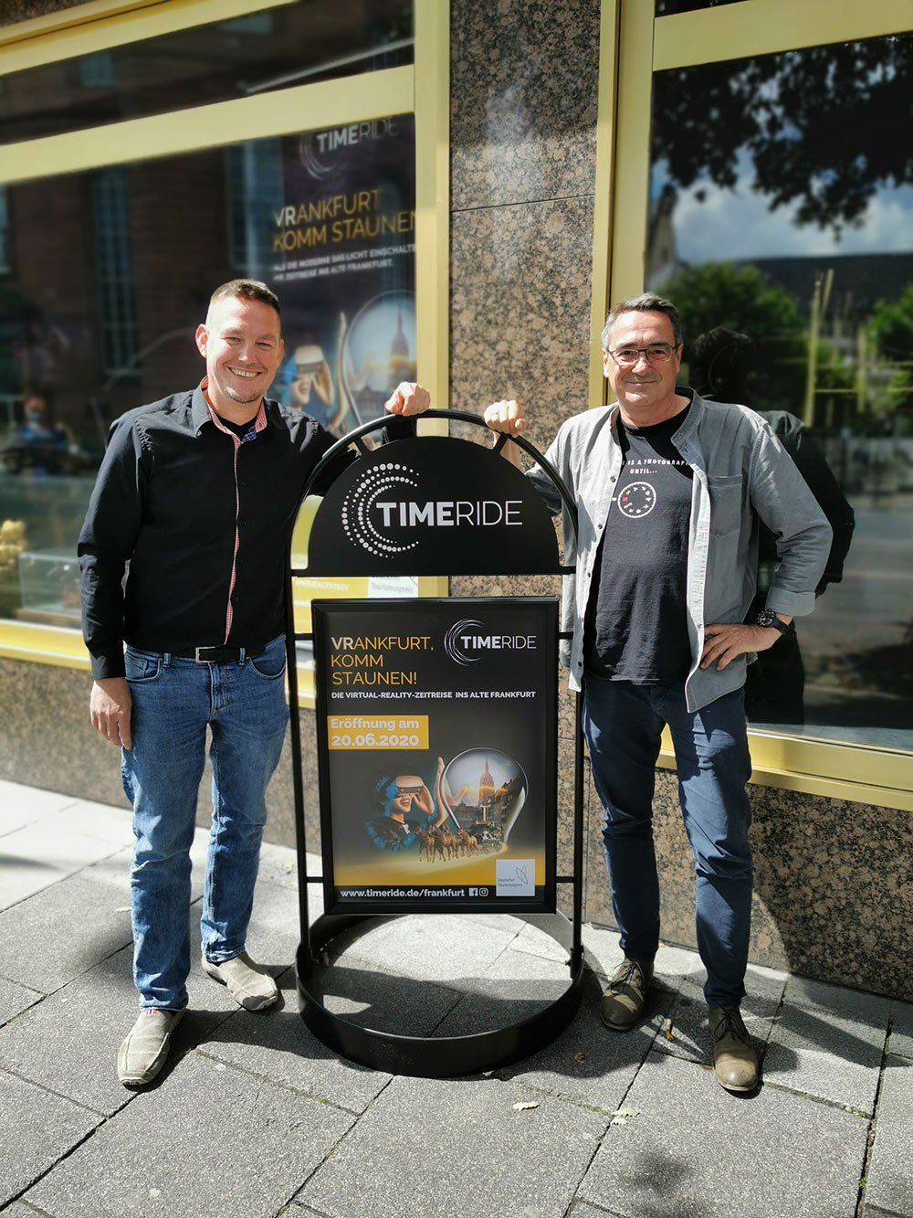 Timeride Frankfurt - Das alte Frankfurt in 360 Grad erleben - SKYLINE ATLAS