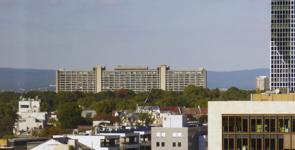 Deutsche Bundesbank Zentrale - Bundesbank-Hochhaus in Frankfurt