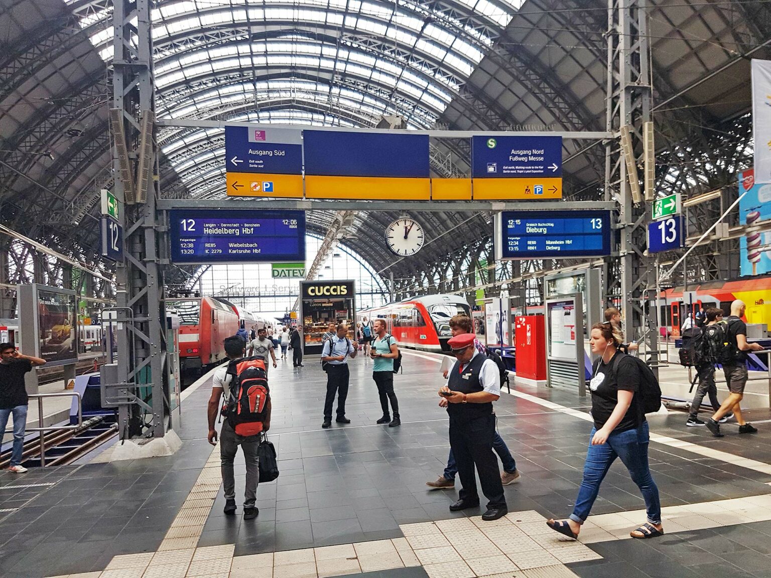 Projekt Hauptbahnhof Frankfurt: Einblicke von Drees & Sommer - SKYLINE ...