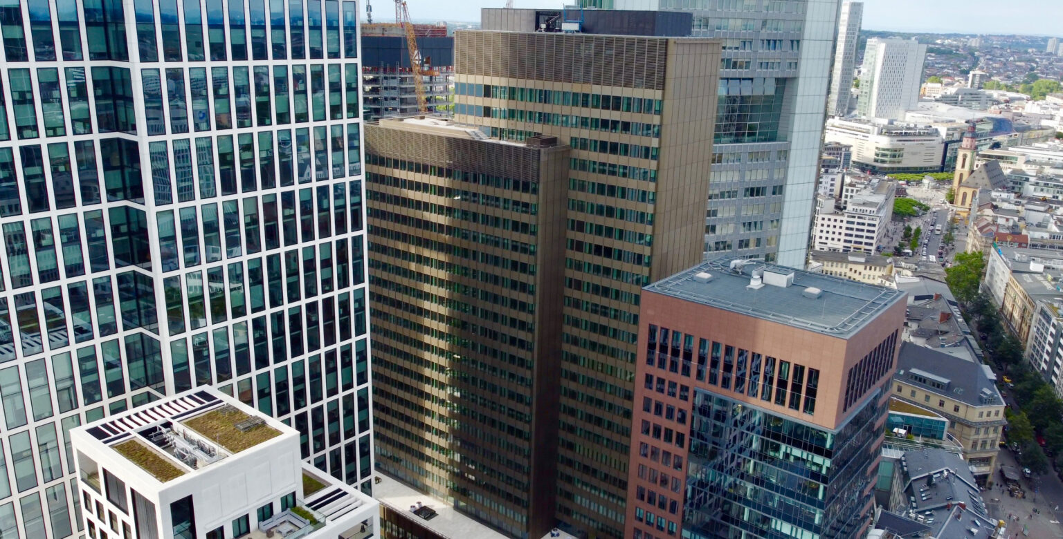 Global Tower in Frankfurt am Main - Neuer Büroturm im Bankenviertel
