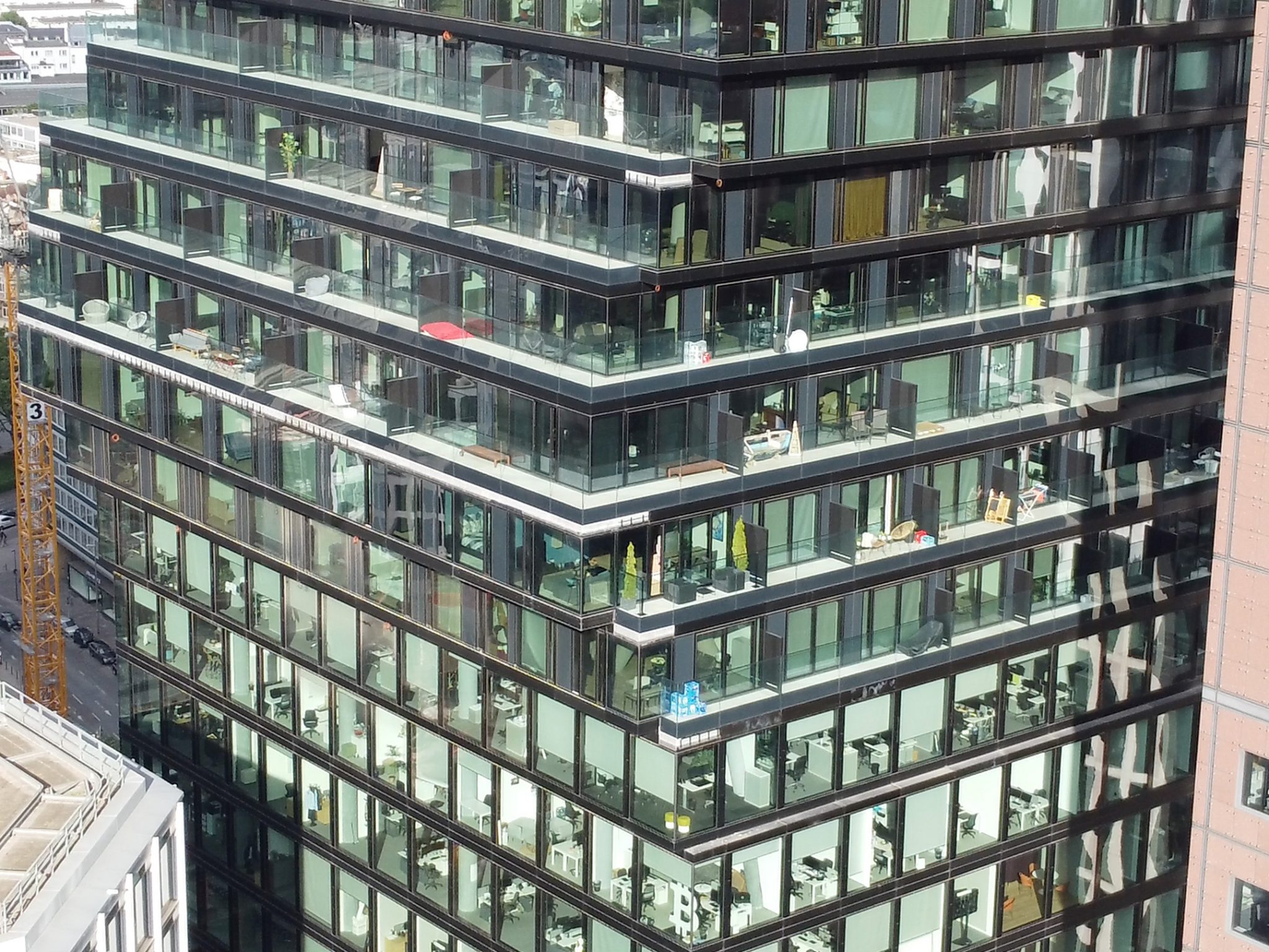 OmniTurm in Frankfurt - Wolkenkratzer im Bankenviertel