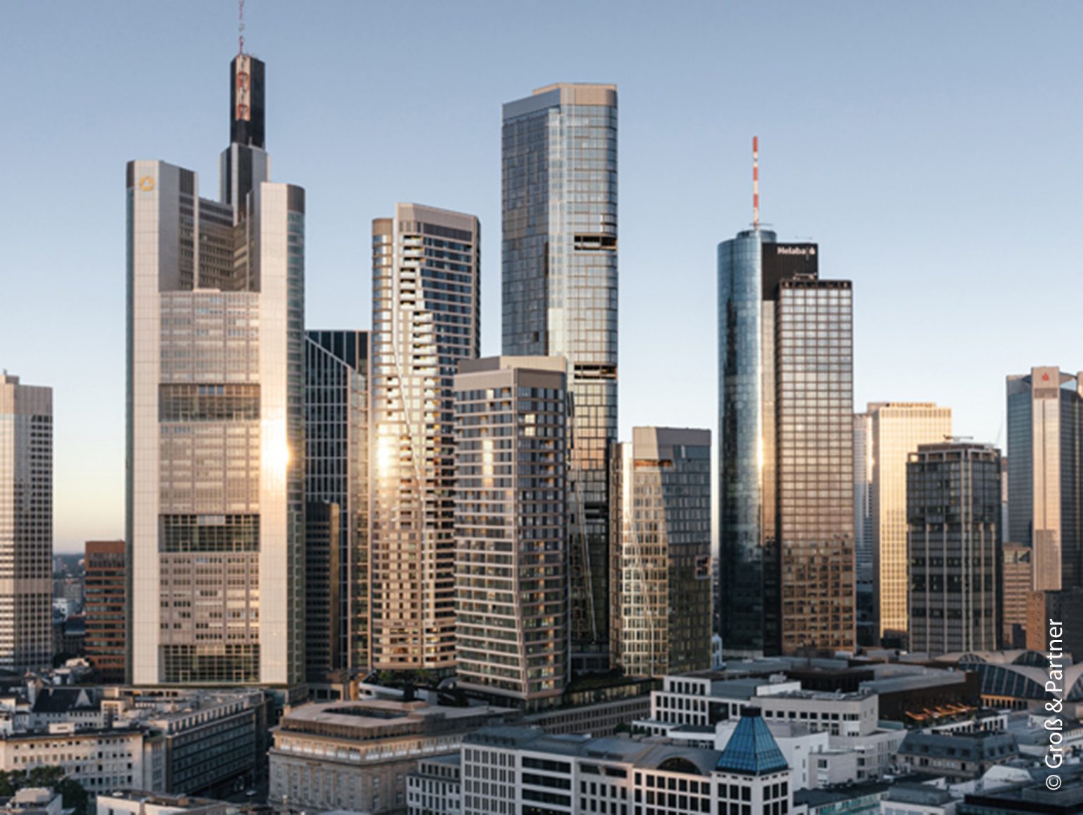 SKYLINE ATLAS - Wolkenkratzer Frankfurt - Skyline und Hochhäuser