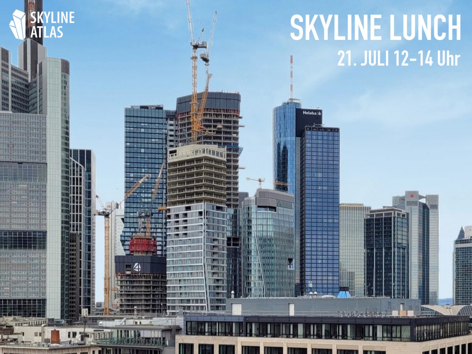 Wir laden Sie zum SKYLINE LUNCH 2023 ein! - SKYLINE ATLAS
