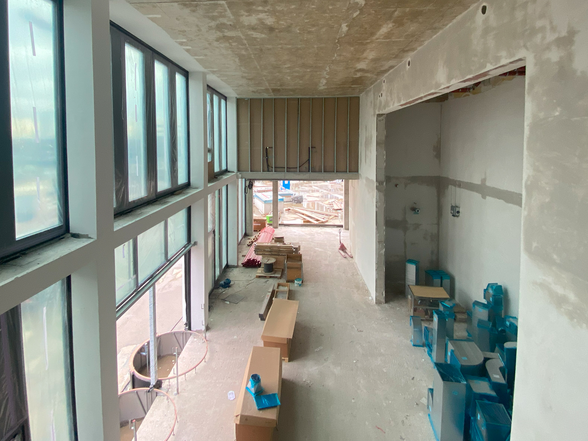 Eschborns neue Mitte - Ein Rundgang über die Baustelle des Eschborn Gate