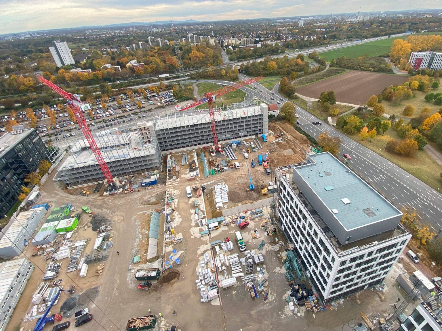 Eschborns neue Mitte - Ein Rundgang über die Baustelle des Eschborn Gate