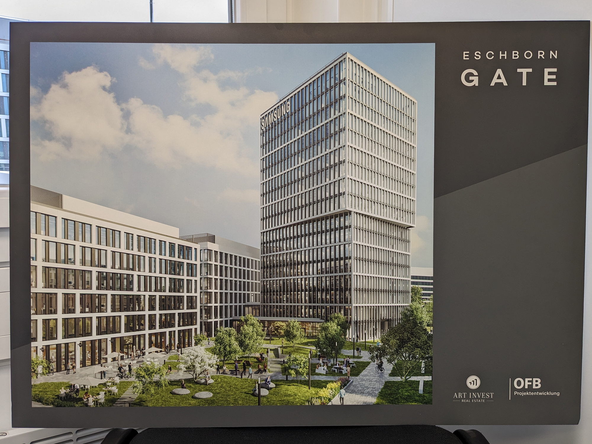 Eschborns neue Mitte - Ein Rundgang über die Baustelle des Eschborn Gate