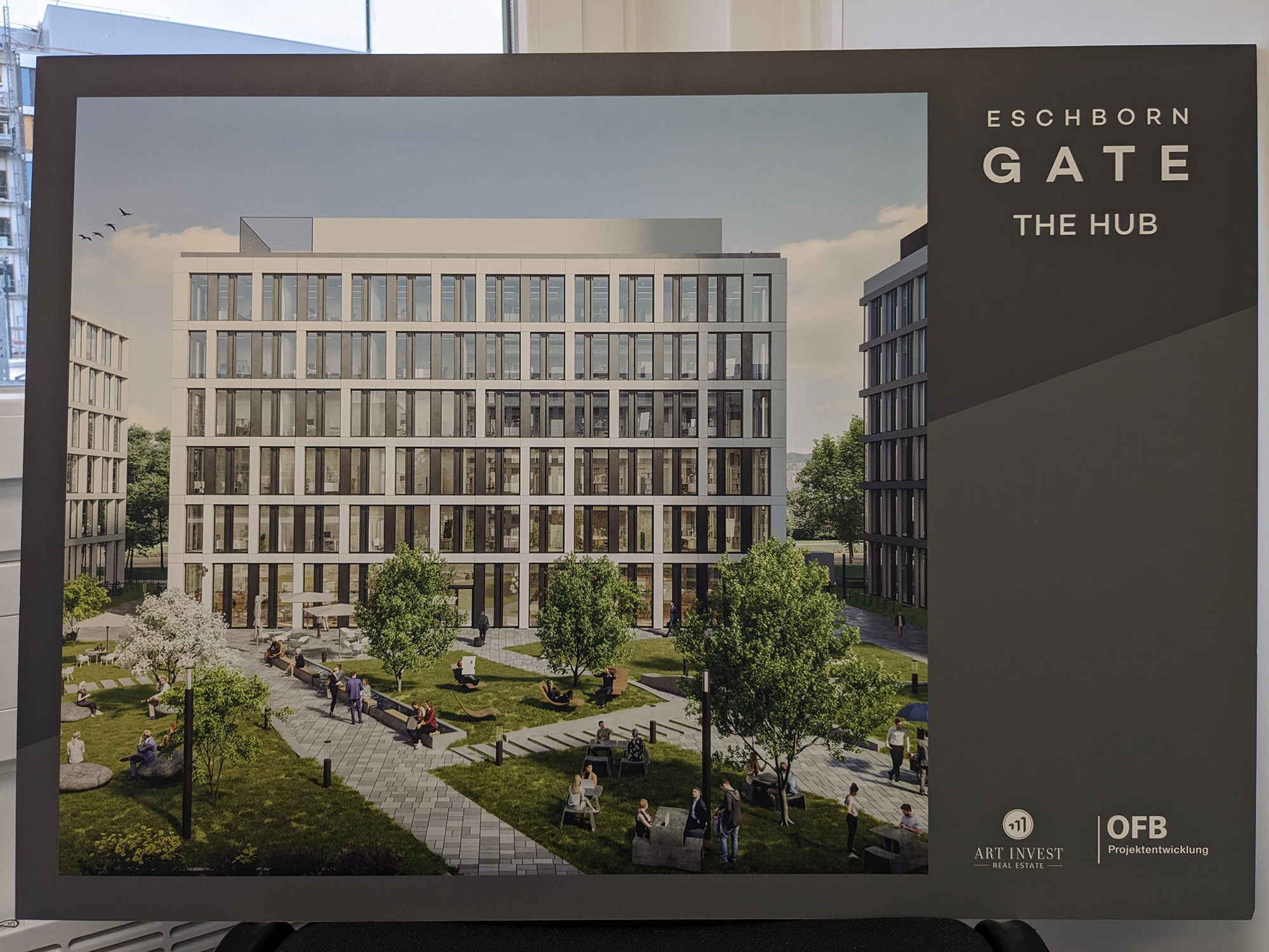 Eschborns neue Mitte - Ein Rundgang über die Baustelle des Eschborn Gate