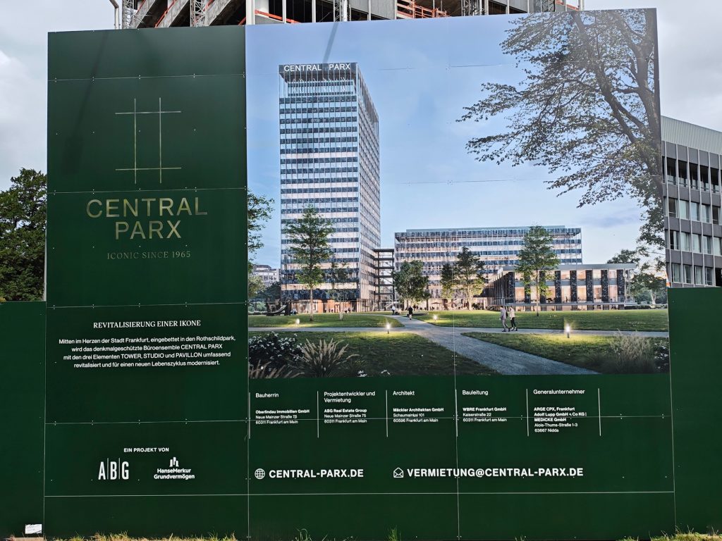 CENTRAL PARX im Wandel - SKYLINE ATLAS